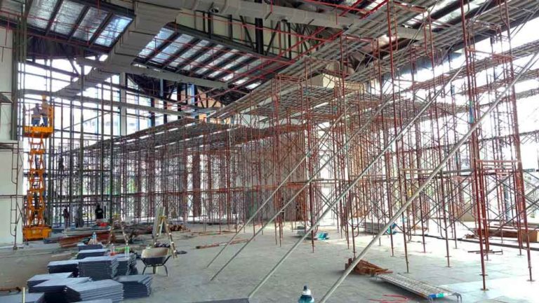 Scaffolding for Plaster Ceiling | TS Scaffolding